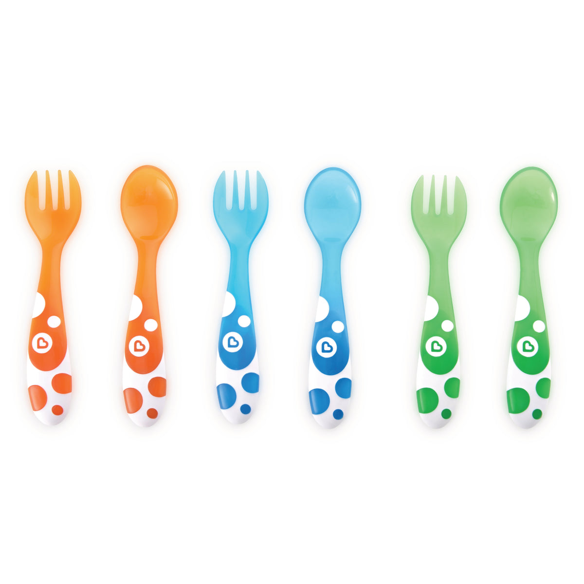 Buy Munchkin Multi Forks & Spoons - 6 Pack Online | Exclusive Brands Online