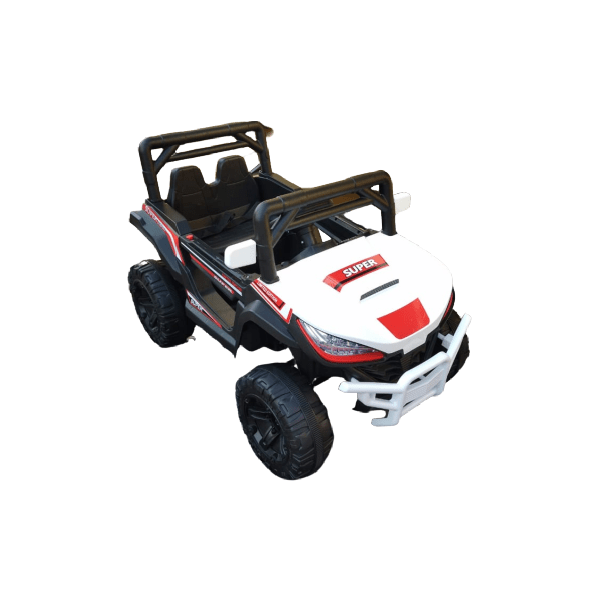 Buy iGlide® Kids Electric Ride On Car UTV Spider L White Online ...