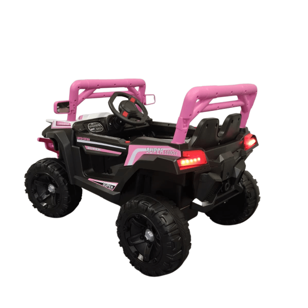 Buy iGlide® Kids Electric Ride On Car UTV Spider L Pink Online ...
