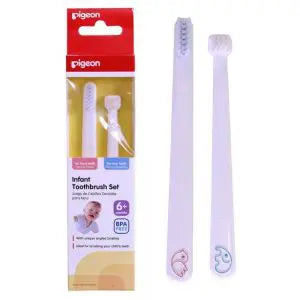 Buy Pigeon Infant Toothbrush Set Online | Exclusive Brands Online