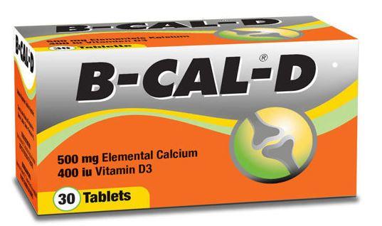 Buy B-Cal D Tabs 30's Online | Exclusive Brands Online