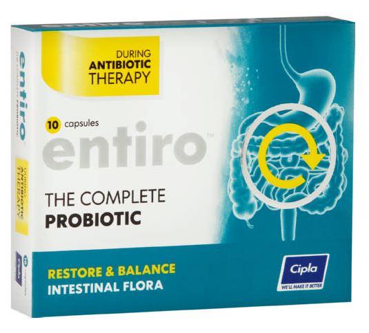Buy Entiro Probiotic 10 Caps Online | Exclusive Brands Online