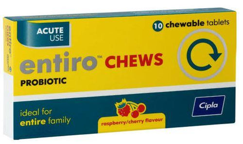 Buy Entiro Probiotic 10 Chews Online | Exclusive Brands Online