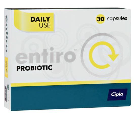 Buy Entiro Probiotic 30 Caps Online | Exclusive Brands Online