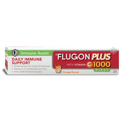 Buy Flugon Plus Fizzy With Vitamin C Eff 20 Online | Exclusive Brands ...