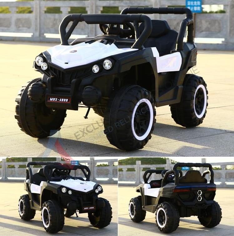 Buy iGlide® Kids Electric Ride On Car ATV Sport M White Online ...