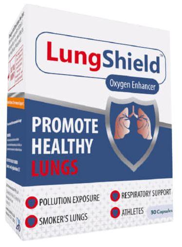 Buy LungShield Oxygen Enhancer 30 Caps Online | Exclusive Brands Online