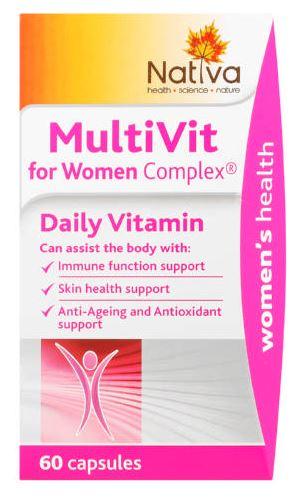 Buy Nativa For Women Complex Multivit 60 Caps Online | Exclusive Brands ...