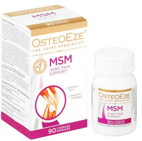 Buy OsteoEze MSM Joint Pain Support 90 Capsules+30 Capsules Online ...