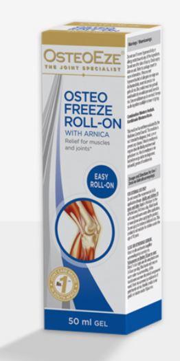 Buy OsteoEze OsteoFreeze Roll-On Gel 50ml Online | Exclusive Brands Online