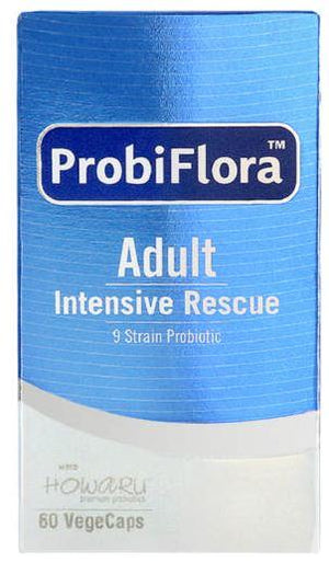 Buy Probiflora Adult Intensive Rescue 9-Strain Probiotic 60 VegeCaps ...